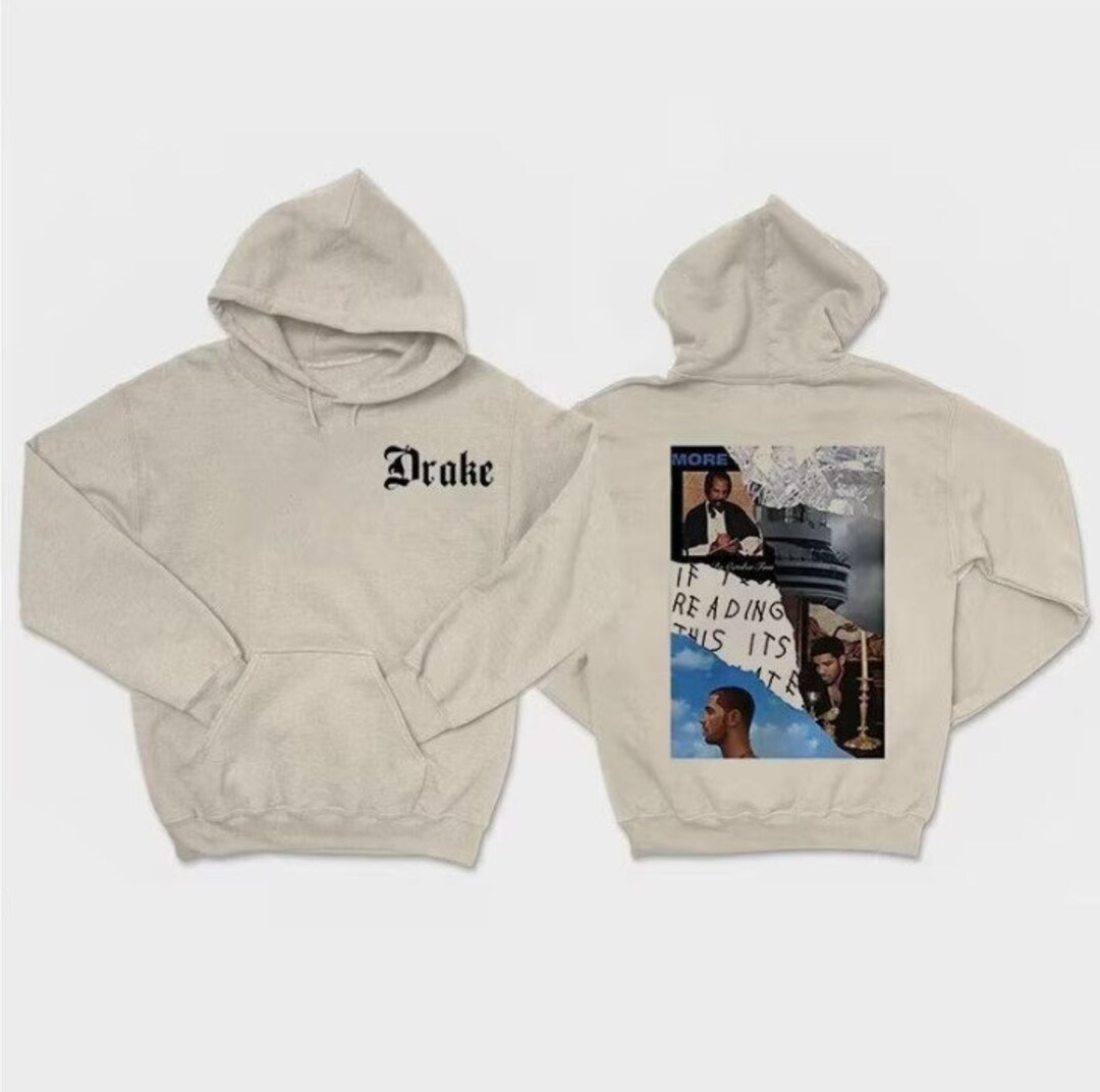 Drake Inspired Album Cover Hoodies Hip Hop Fashion for Men's Autumn ...