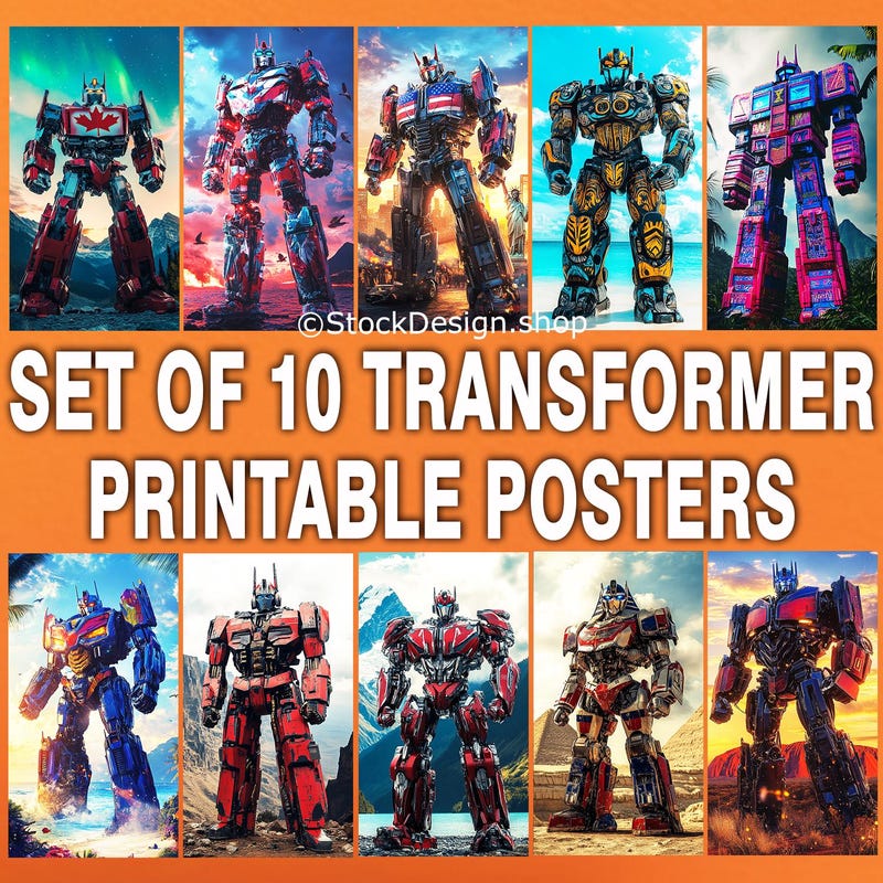 Transformers Poster - Etsy