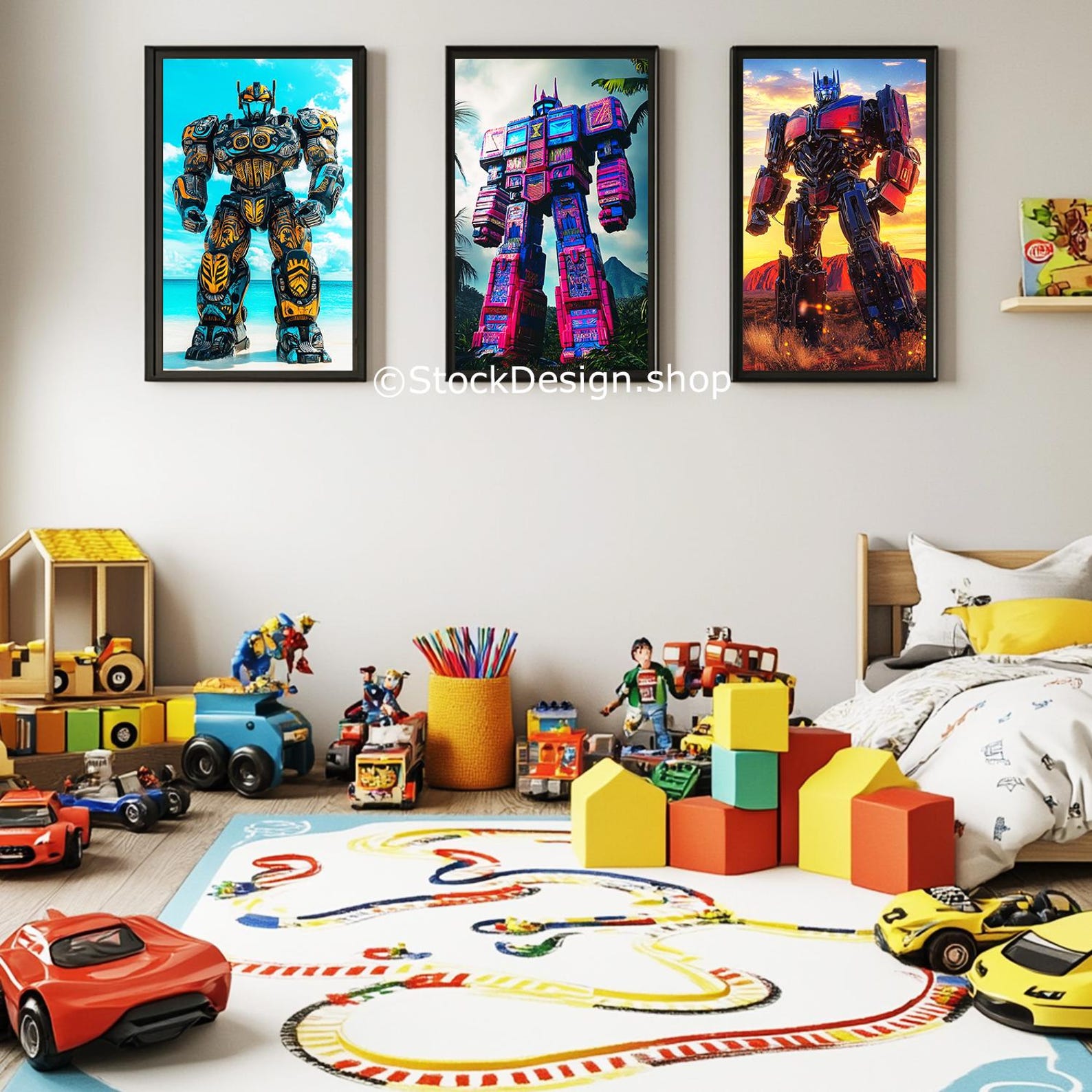 Set of 10 Transformers Printable Poster, Transformer Wall Art Print ...
