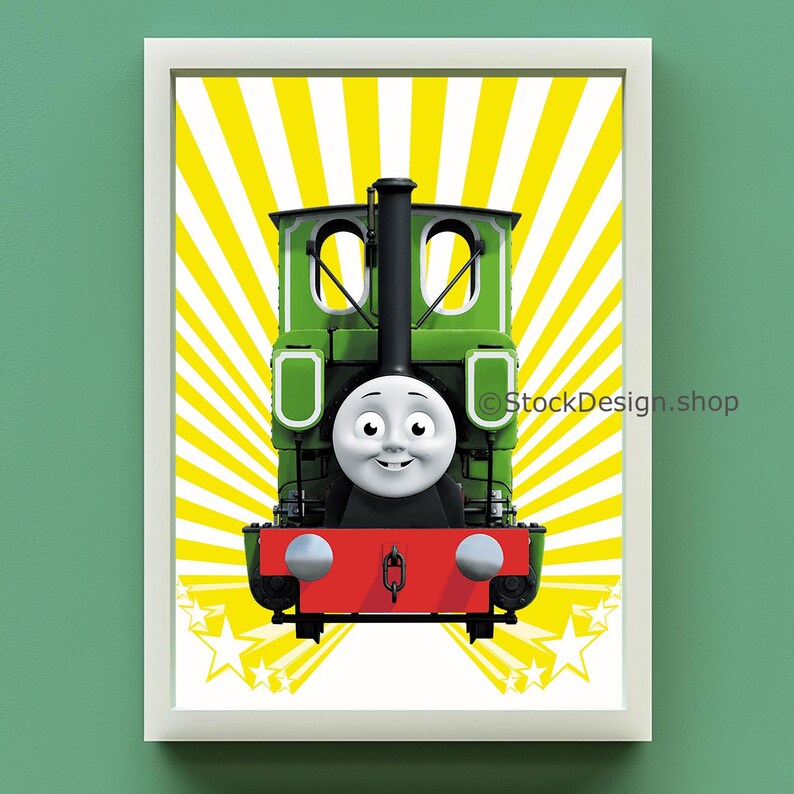 Thomas and Friends Train Set of 12 Printable Posters James Thomas Percy ...