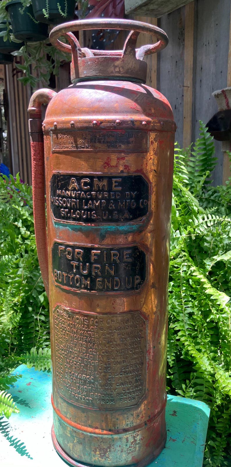 Antique Acme Fire Hydrant St. Louis - Etsy