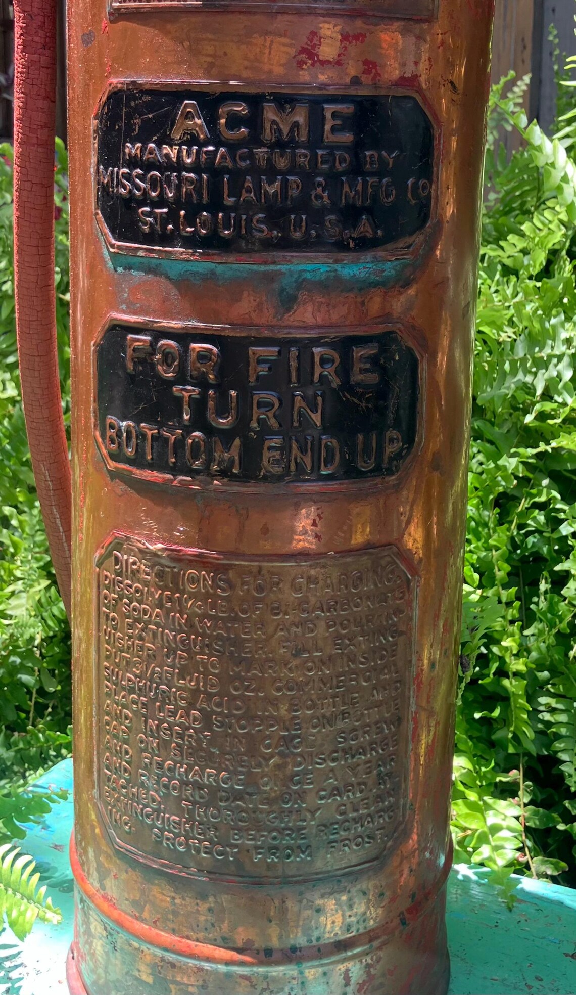 Antique Acme Fire Hydrant St. Louis - Etsy