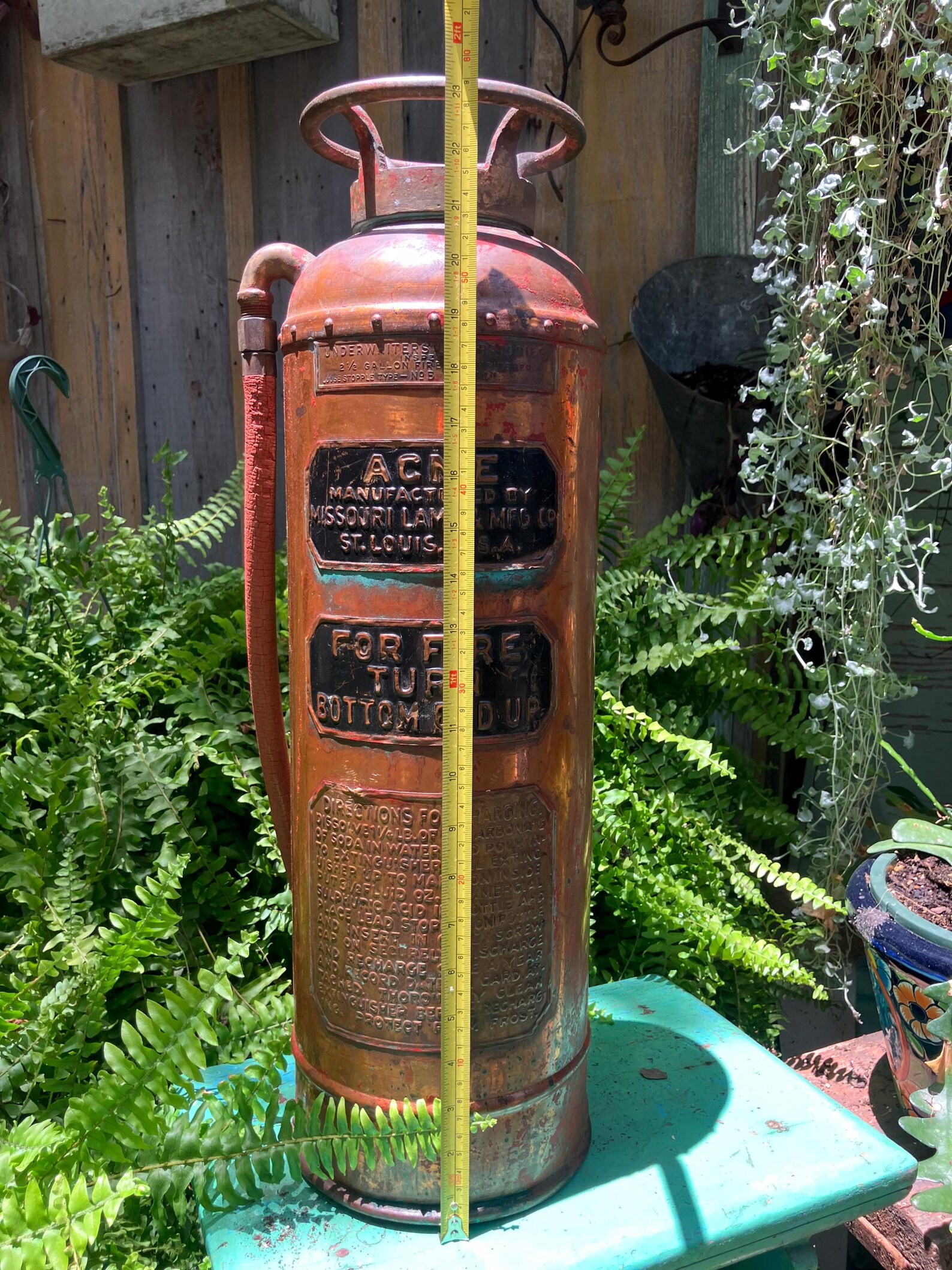 Antique Acme Fire Hydrant St. Louis - Etsy
