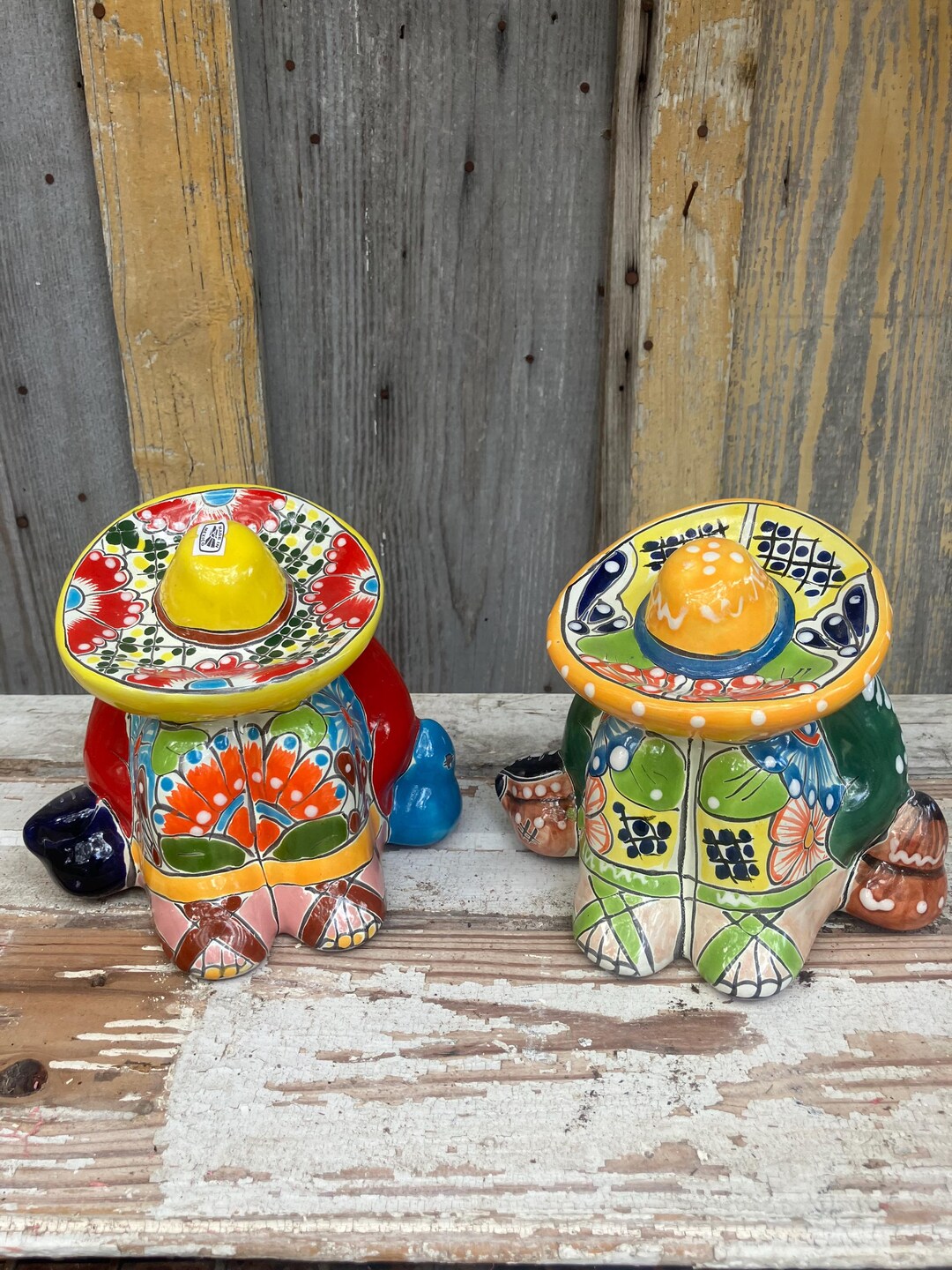 Mini Talavera Siesta Man - Etsy