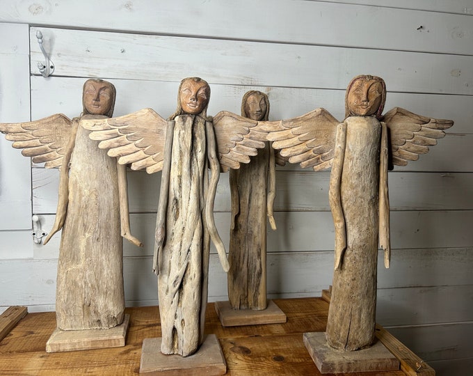 Unique Driftwood Angels - Etsy
