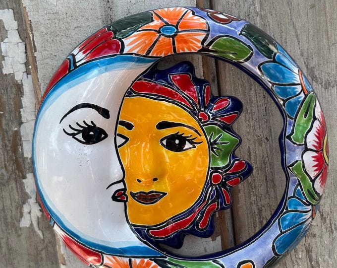 Talavera Eclipse Sun and Moon - Etsy