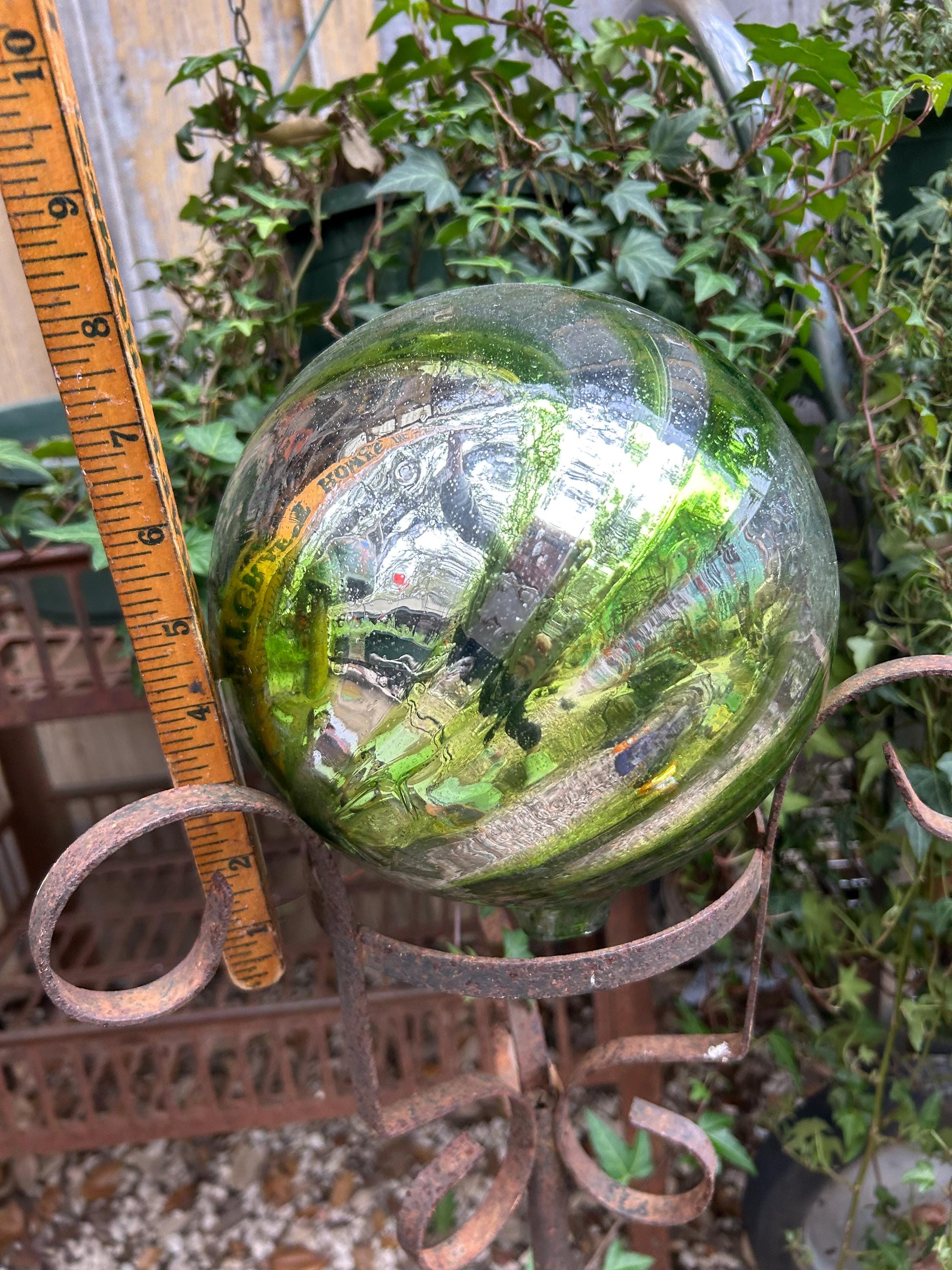 Hand Blown Glass Gazing Balls - Etsy