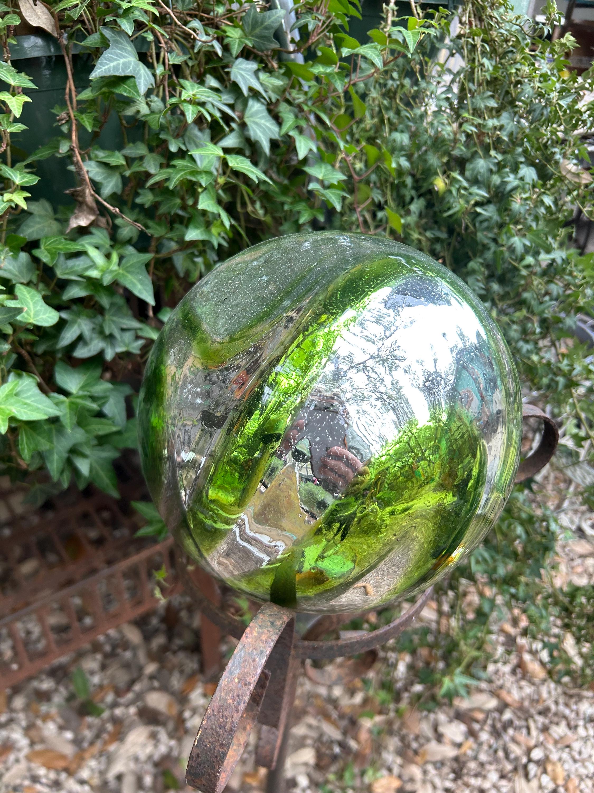 Hand Blown Glass Gazing Balls - Etsy
