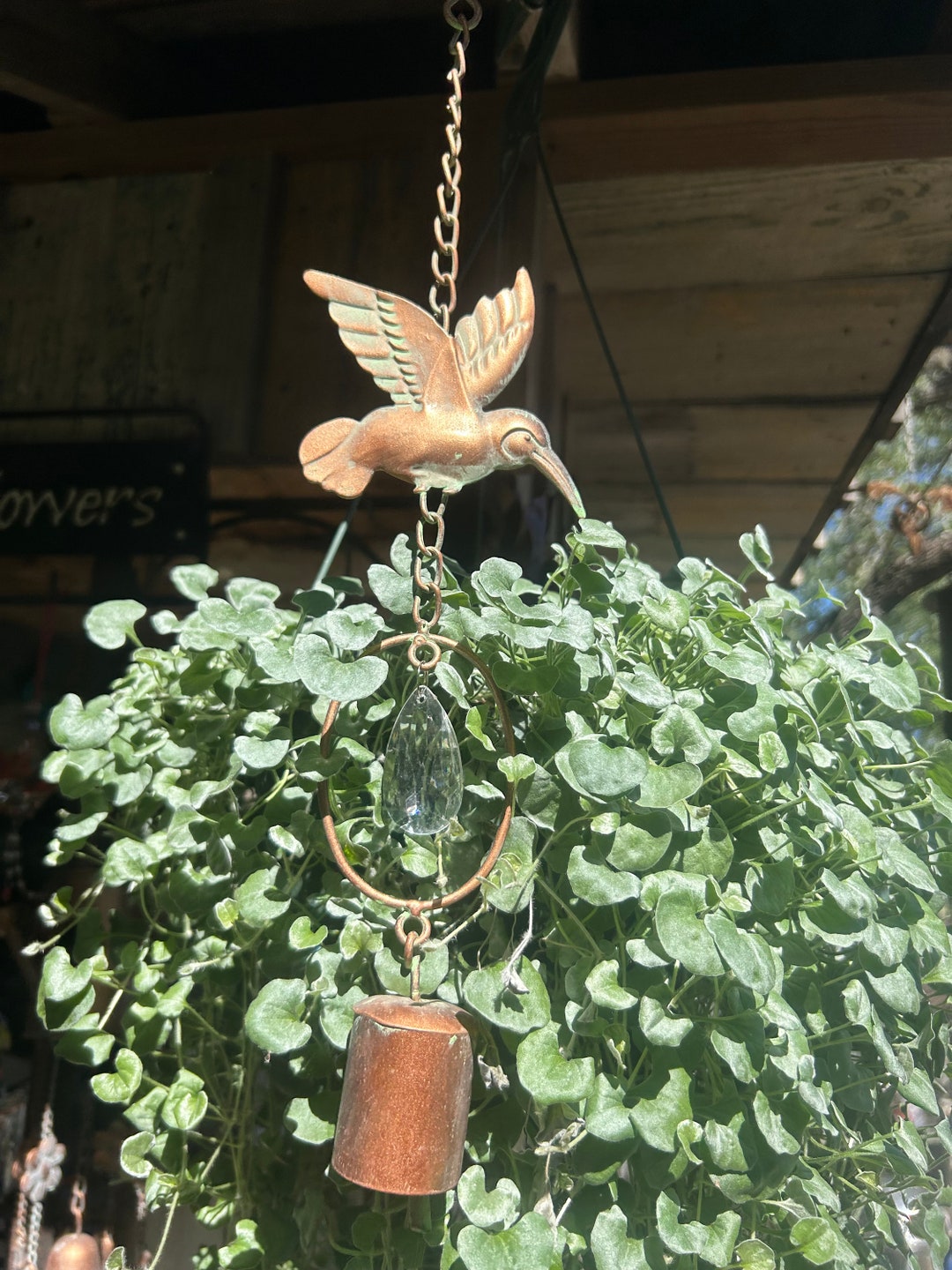 Hummingbird Bell Chime - Etsy
