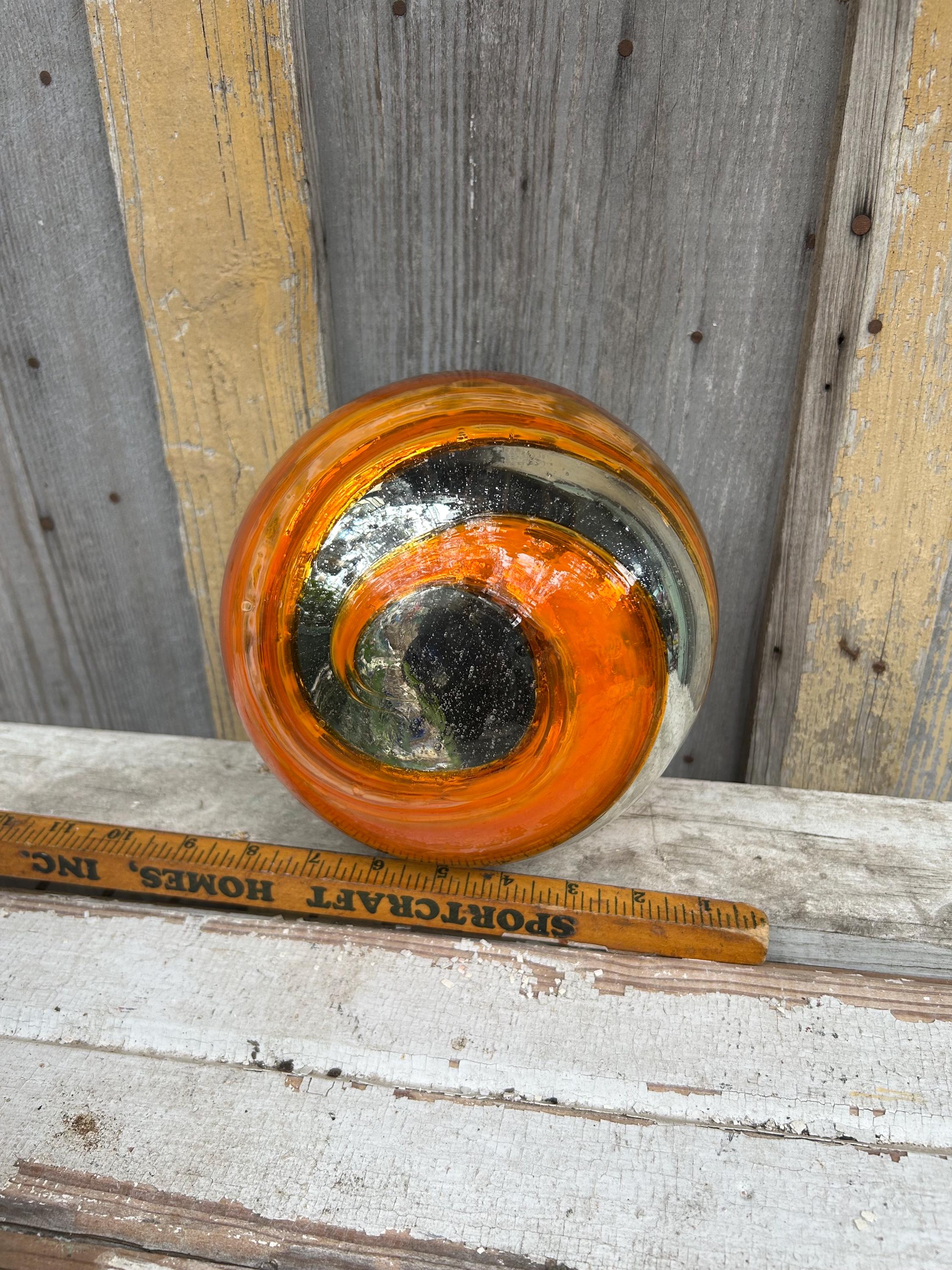 Hand Blown Glass Gazing Balls - Etsy