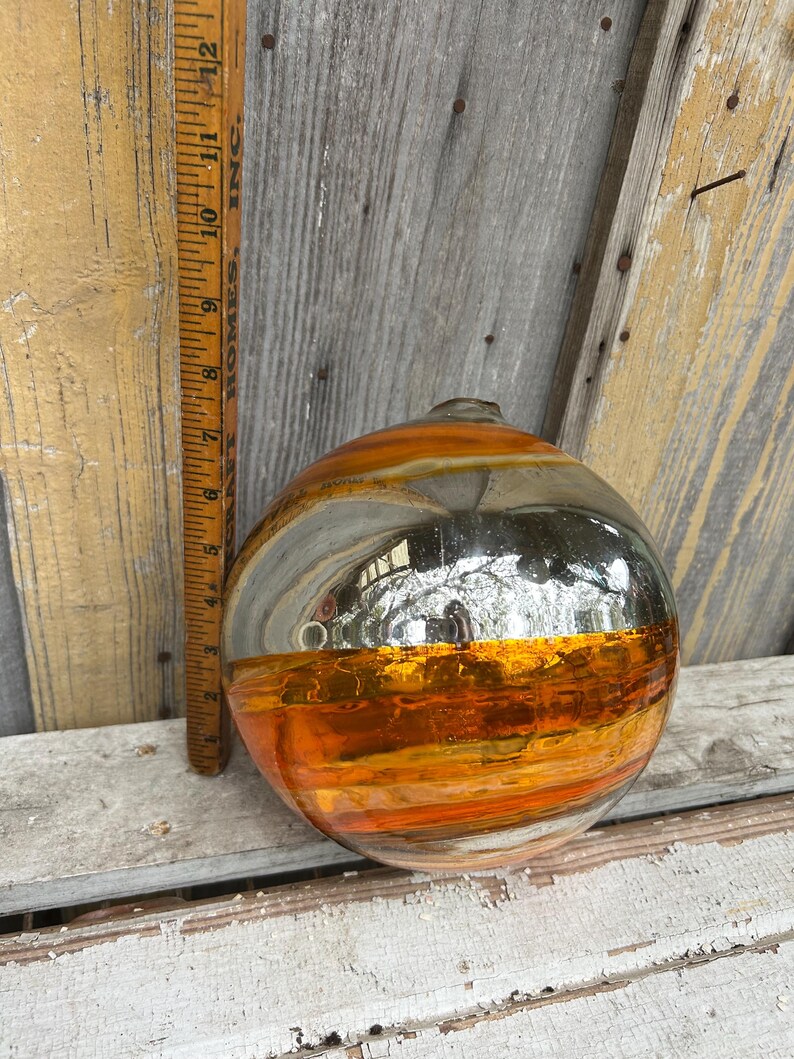 Hand Blown Glass Gazing Balls - Etsy