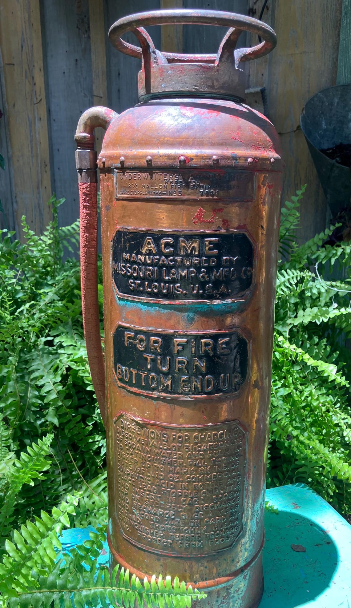 Antique Acme Fire Hydrant St. Louis - Etsy