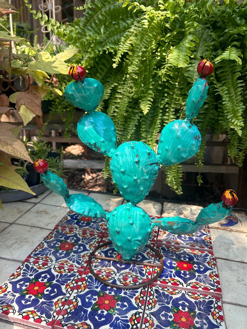 Mini Metal Cactus - Etsy