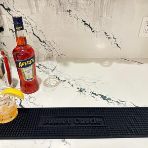 Customizable Bar Mat for Mixology | Perfect for Home Bars and Gifts | 3 ...