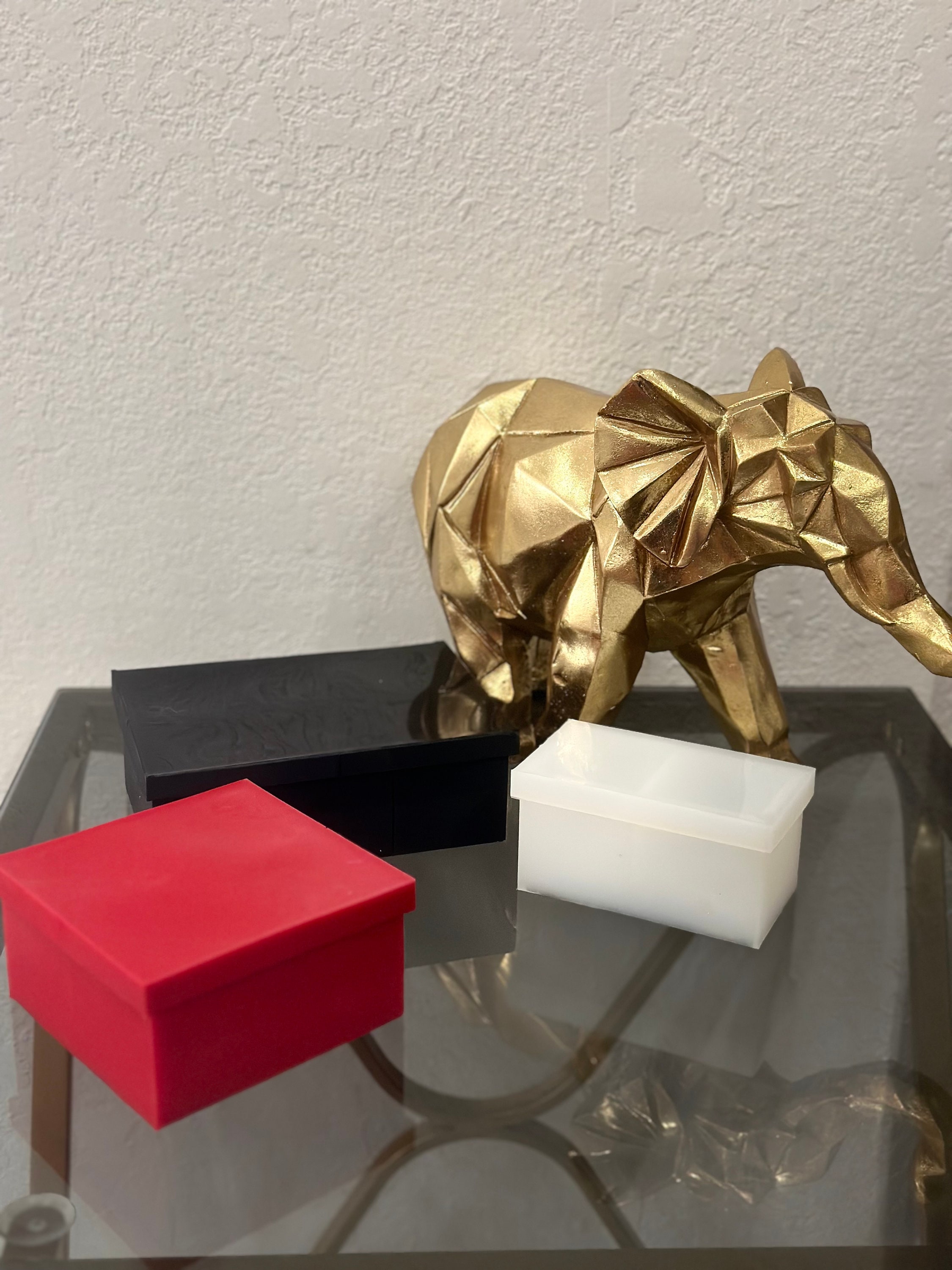 Recessed Monogram Ice Cube Tray - 2" Inverted Custom Mold, Unique ...