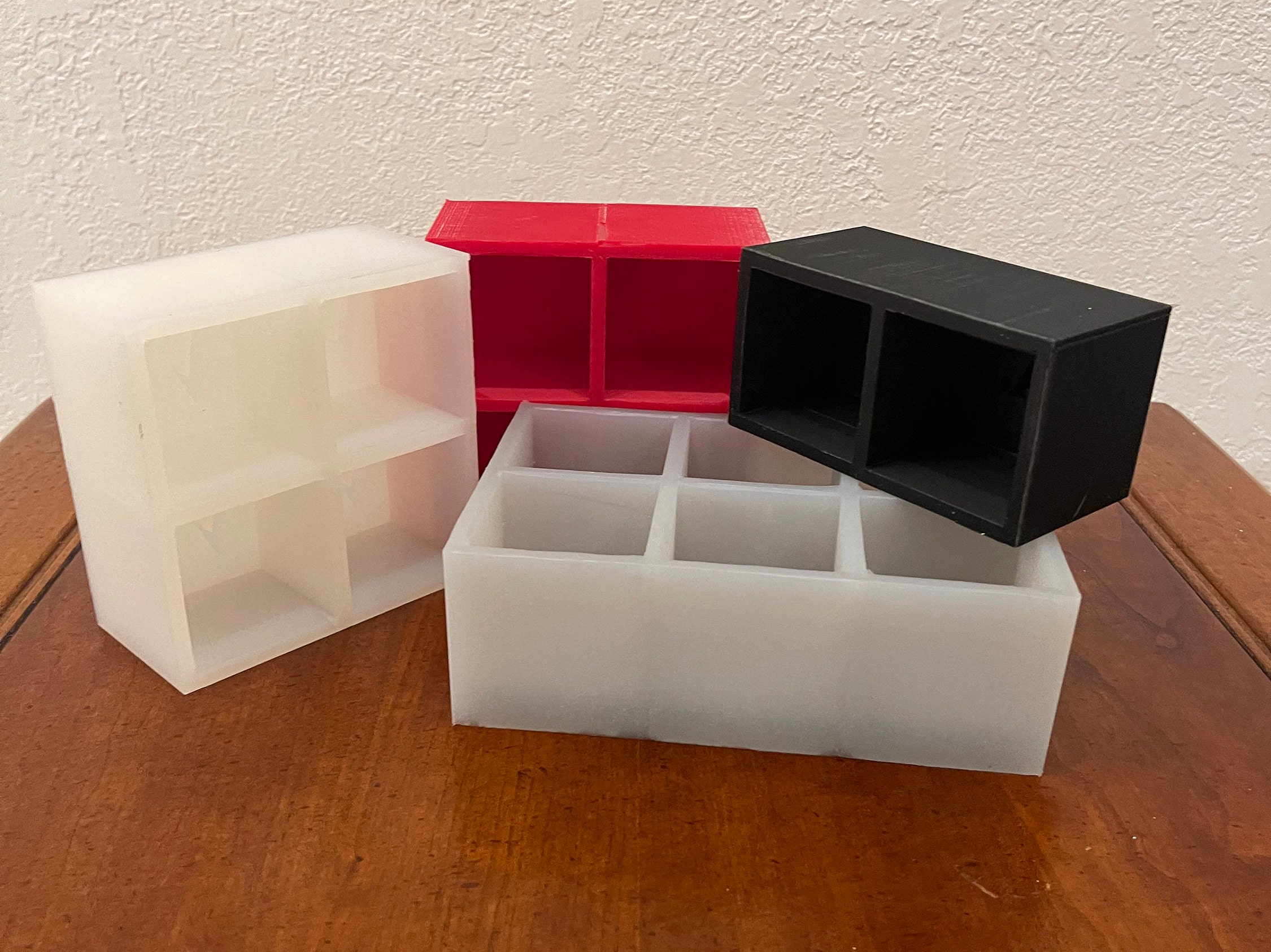 Recessed Monogram Ice Cube Tray - 2" Inverted Custom Mold, Unique ...