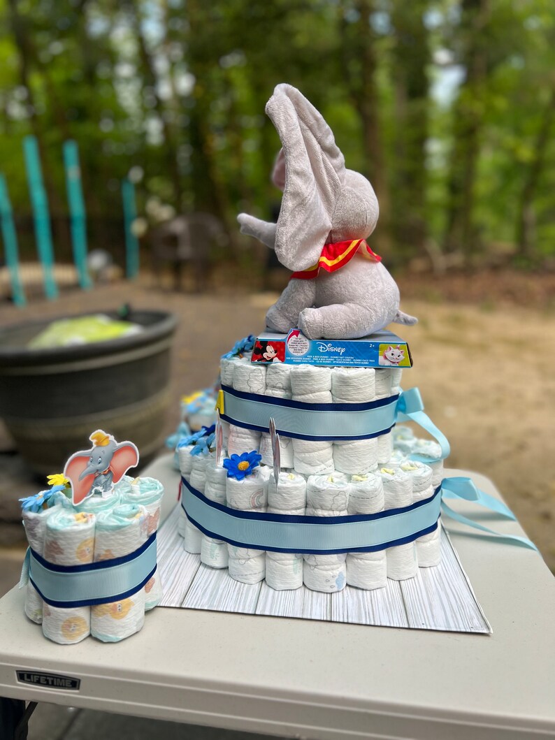 Dumbo Diaper Cake , It’s a Boy , Baby Shower - Etsy