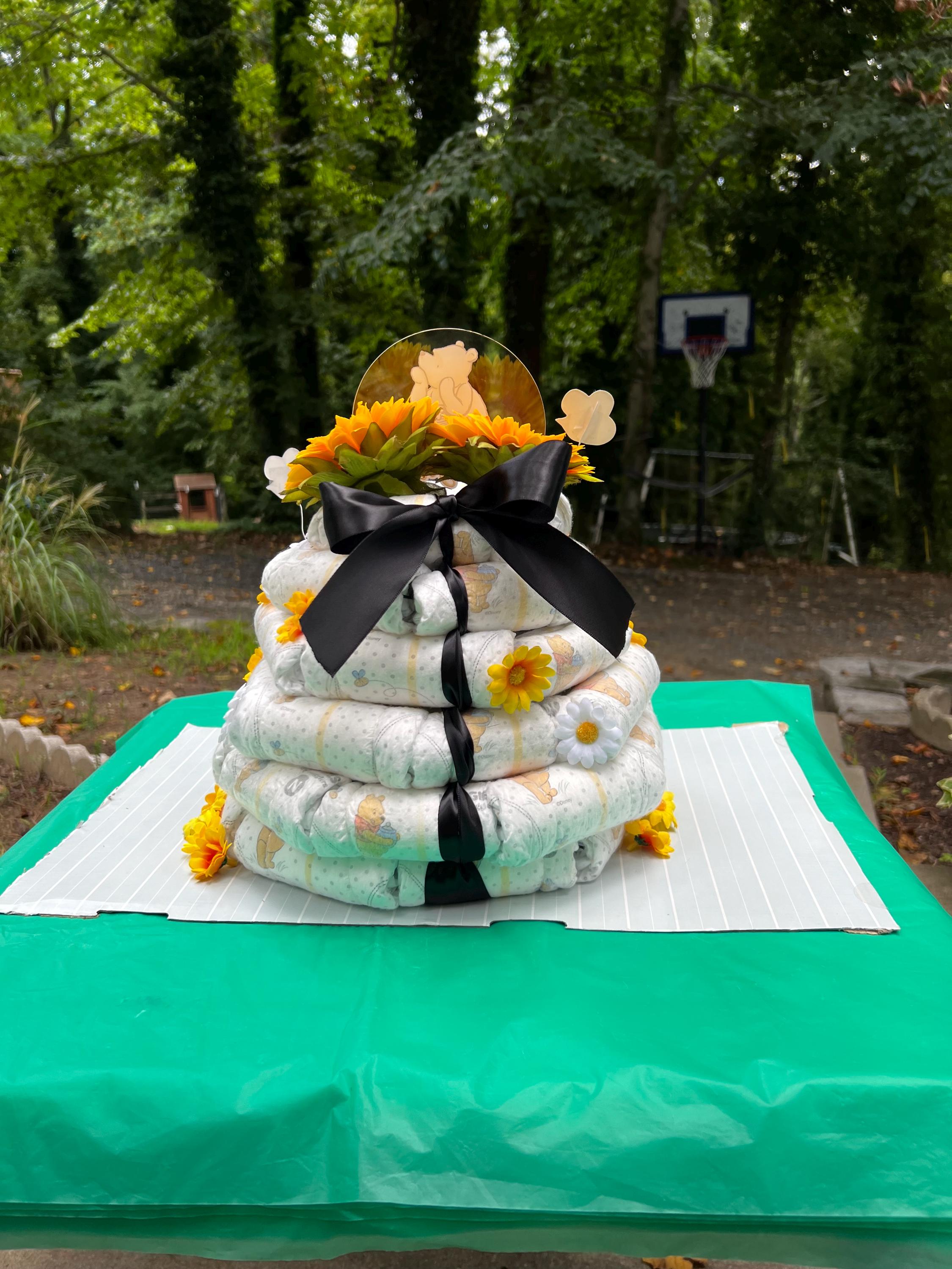 Beehive Diaper Cake, Bumble Bee Diaper Cake Winnie Pooh Diaper Cake, - Etsy