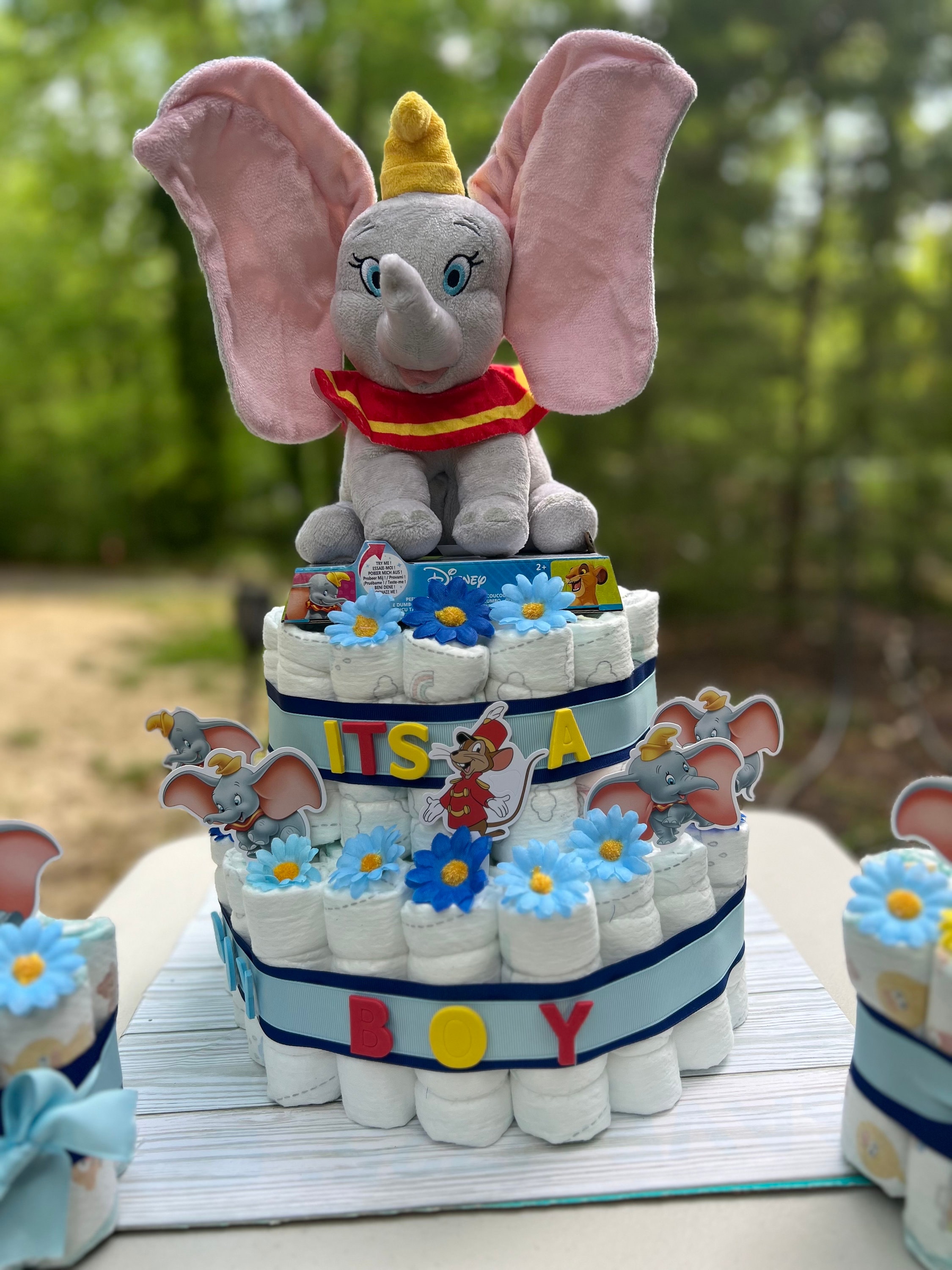 Dumbo Diaper Cake , It’s a Boy , Baby Shower - Etsy