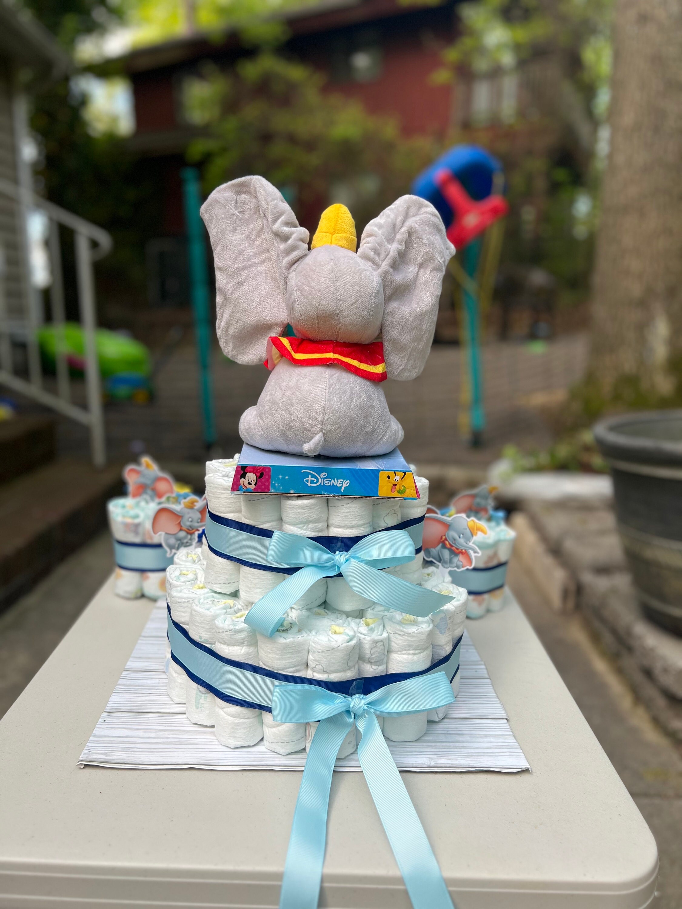 Dumbo Diaper Cake , Its a Boy , Baby Shower - Etsy