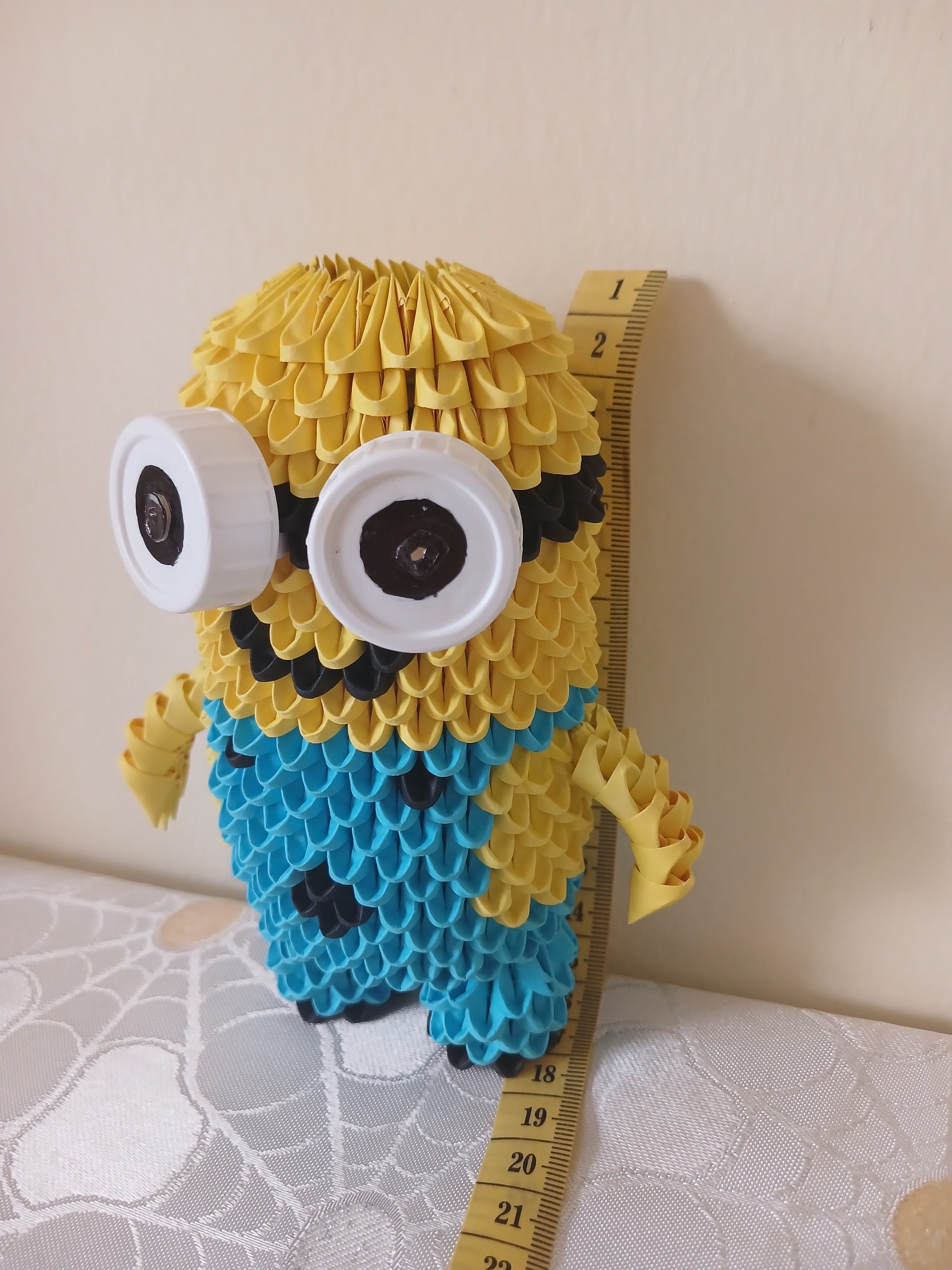 Origami Paper, Minions Origami, Animated Character, Cute Minions, Crazy ...