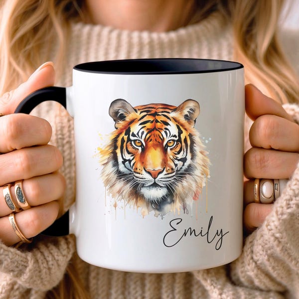 Tiger Mug - Etsy UK