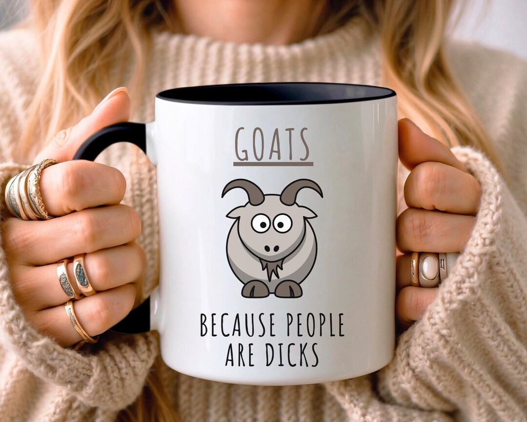 Funny Goat Mug • Gift for Goat Lover • Goat Gift • Birthday Gift • Gift ...