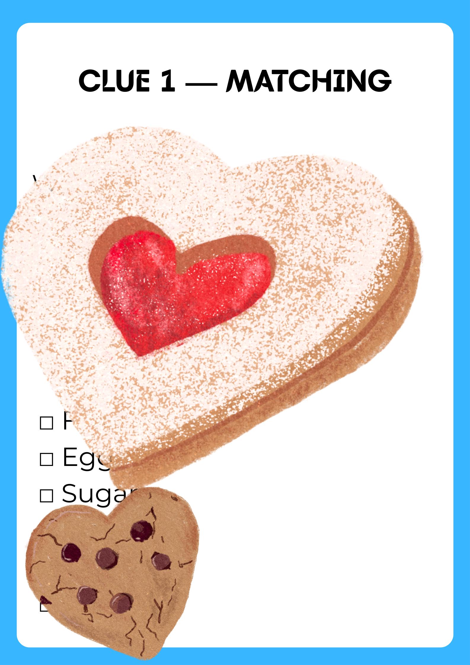 Cookie Detective Printable - Etsy