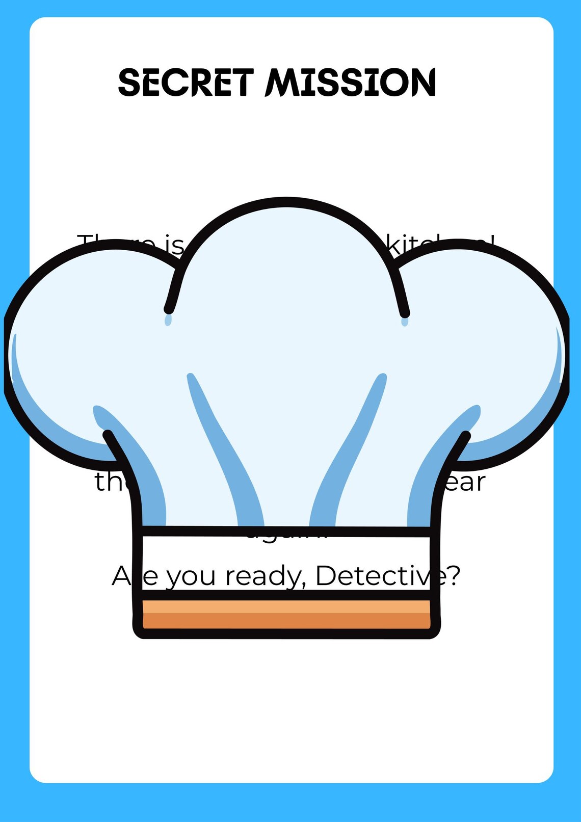 Cookie Detective Printable - Etsy