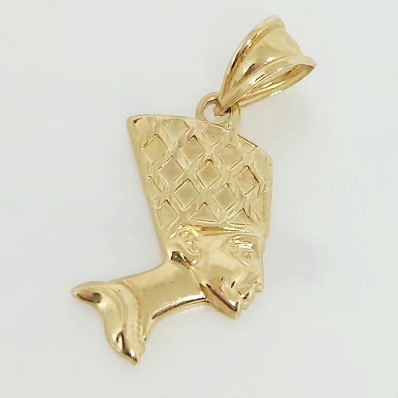 Gold Nubian Pendant - Etsy