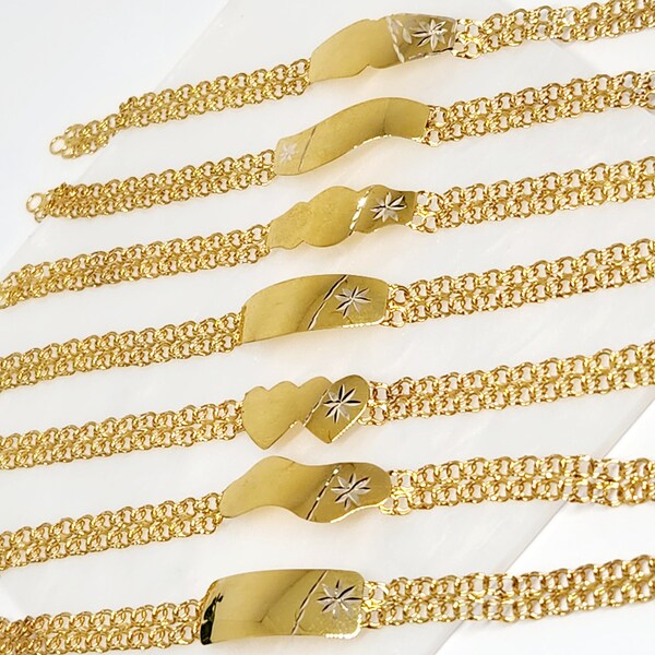 Gold Baby Bracelet - Etsy