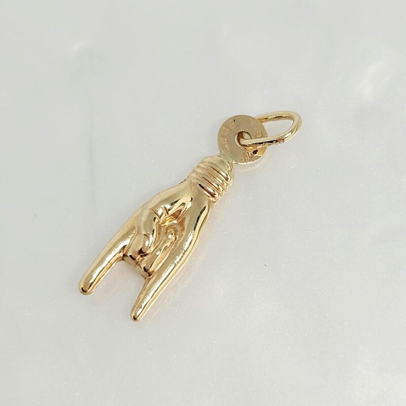 Italian Hand Charm - Etsy