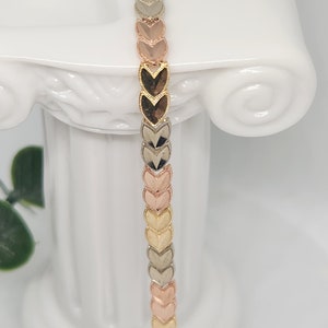 14K Genuine Gold Specialty Bracelet, Gold Leaf Pattern Bracelet, Gold ...