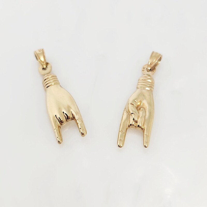 Italian Hand Charm - Etsy