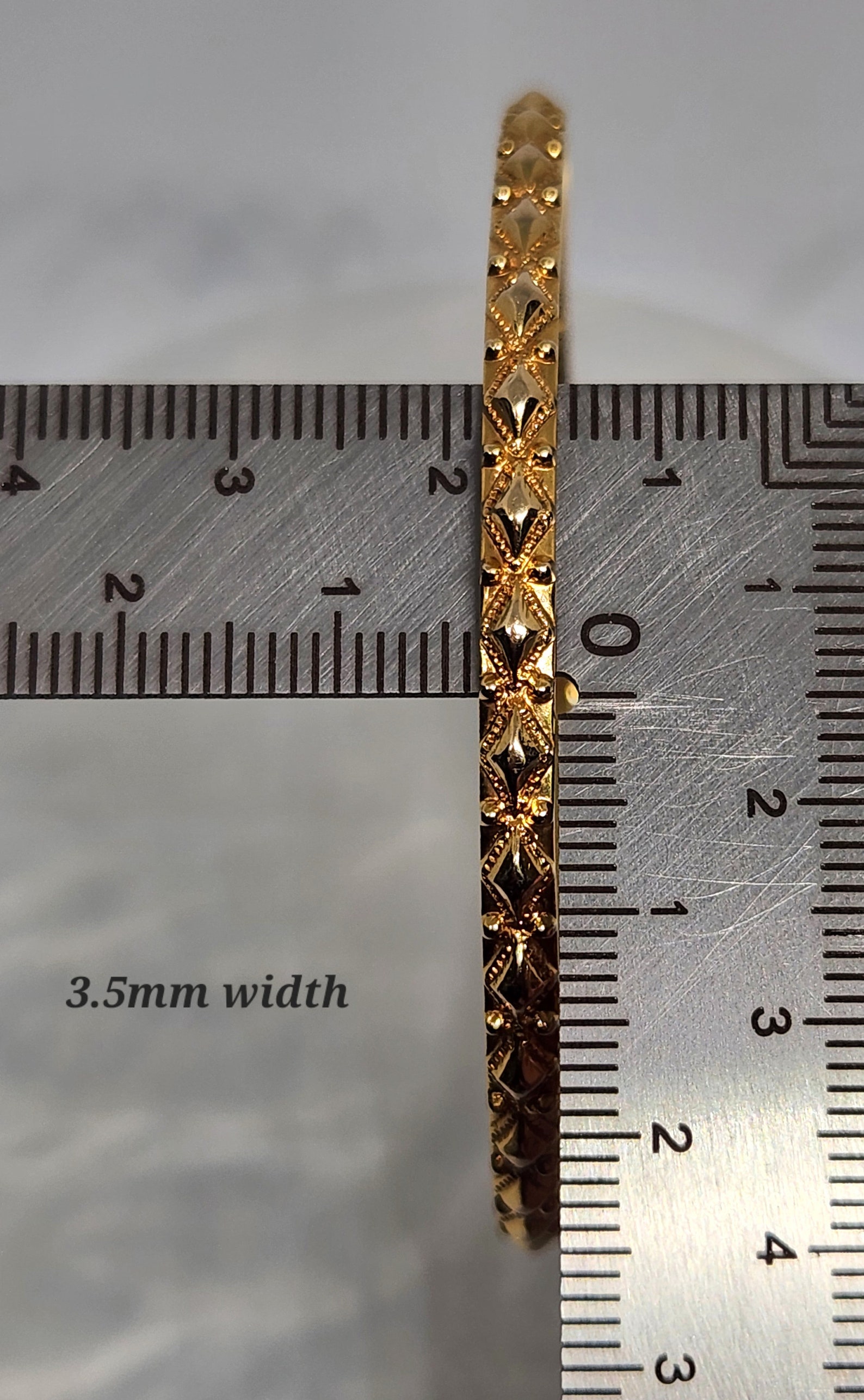 10K Genuine Gold Vintage Bangles, Gold Jingles, Gold Filigree Bangles ...