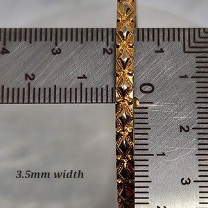 10K Genuine Gold Vintage Bangles, Gold Jingles, Gold Filigree Bangles ...