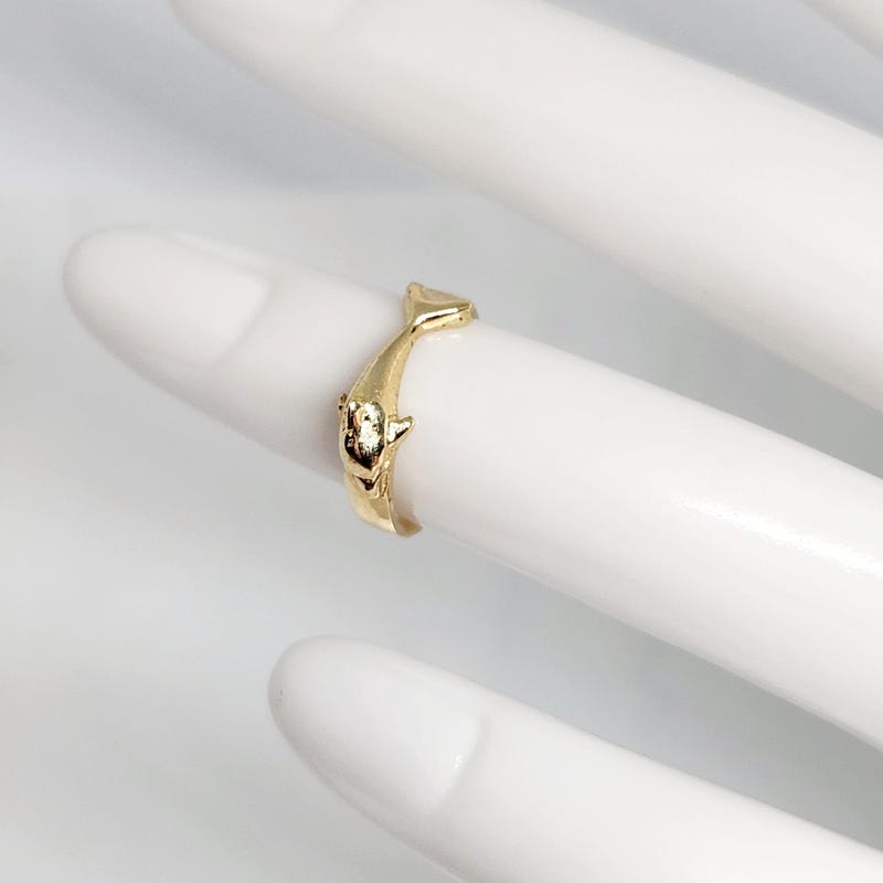 Dolphin Ring - Etsy