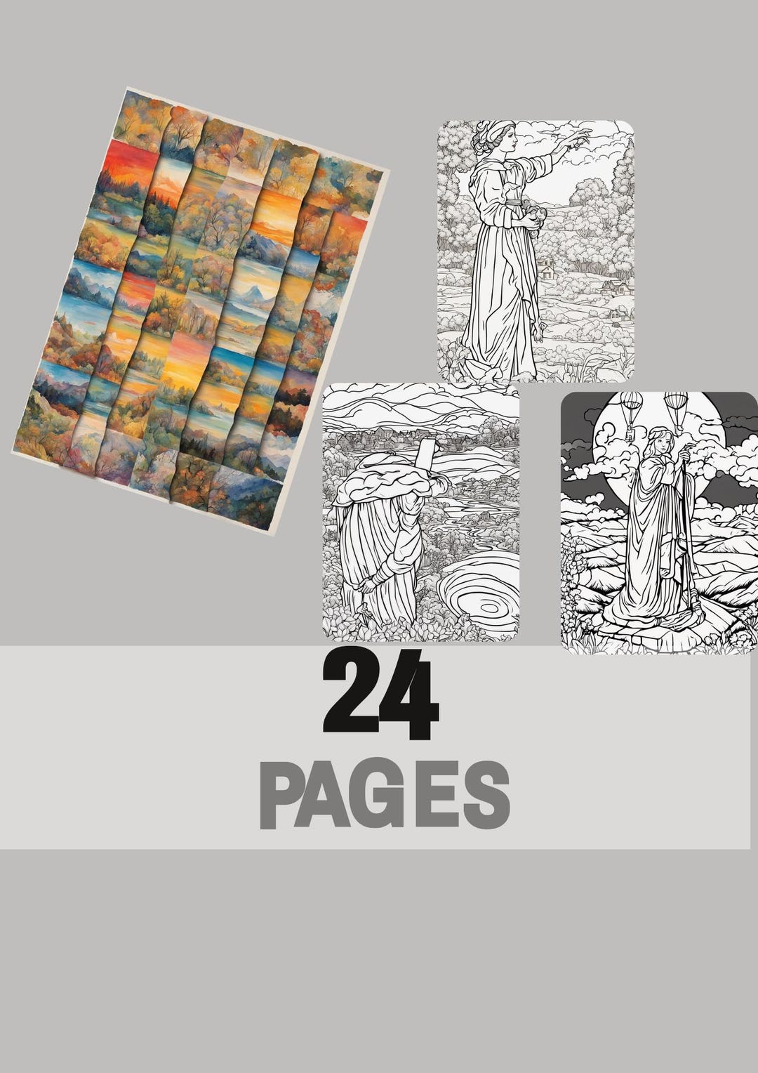 Famous Paintings Coloring Book,masterpieces Coloring,famous Artwork ...