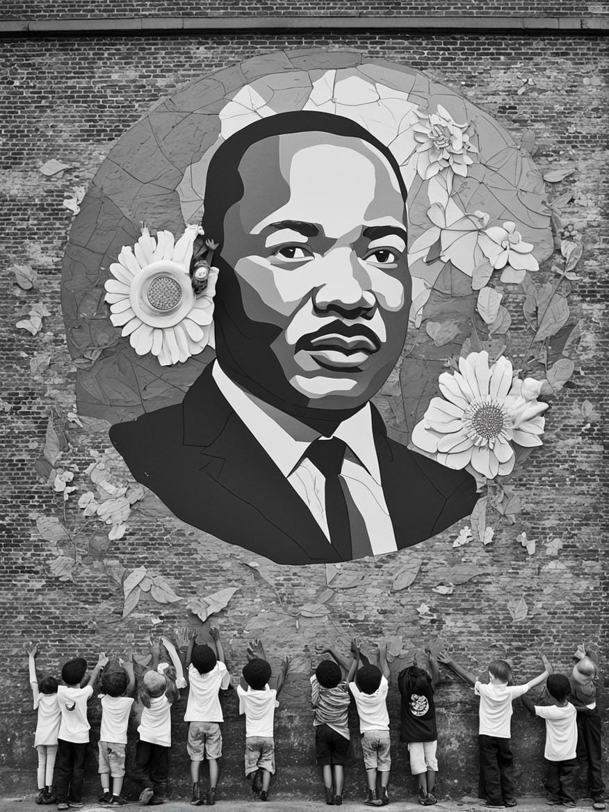 Martin Luther King Jr. Coloring Book,mlk Day Digital Art, Civil Rights ...