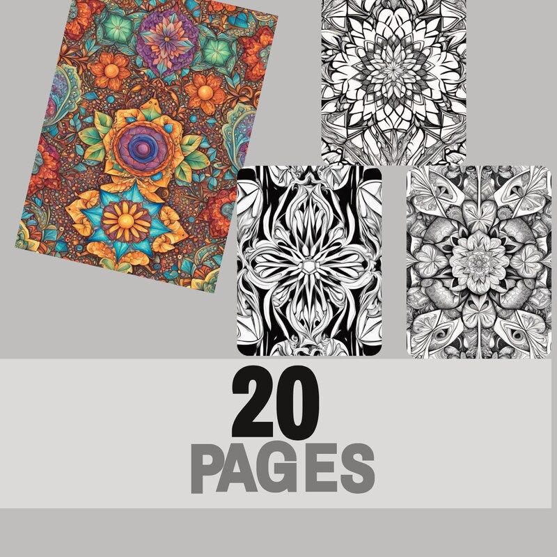 Intricate Coloring - Etsy