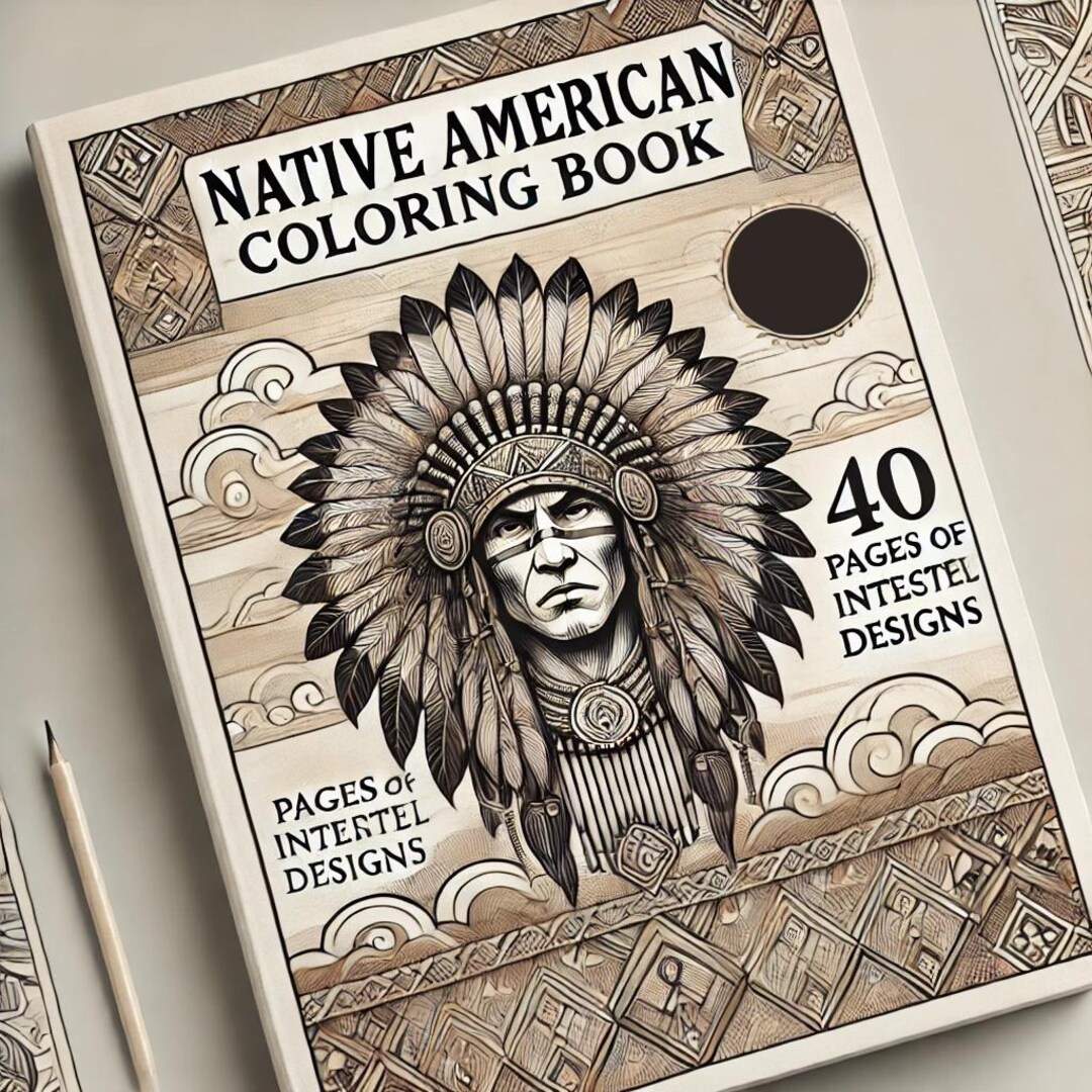 Native American Coloring Books, Coloring Page Adults, Coloring Books ...