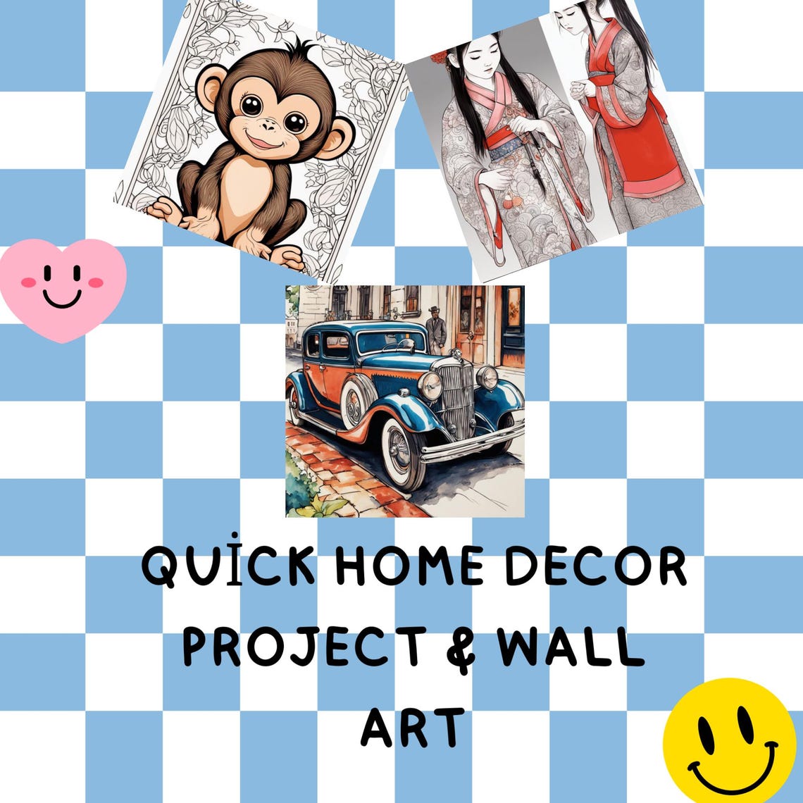 1960s Man Coloring Book, Retro Men’s Style Coloring, 1960s Fashion ...