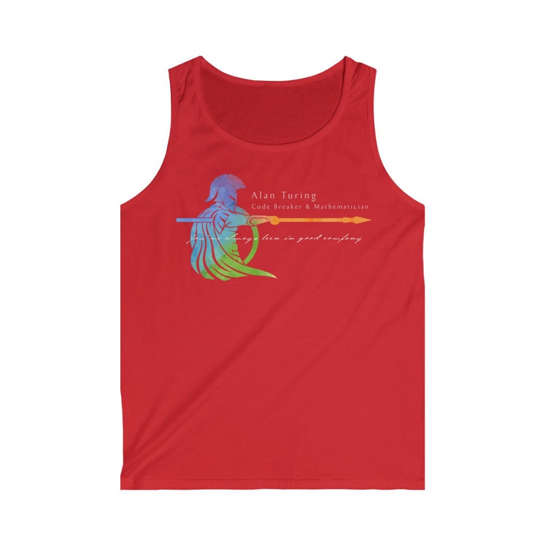 Alan Turing Code Breaker & Mathematician Pride Jersey Tank - Etsy