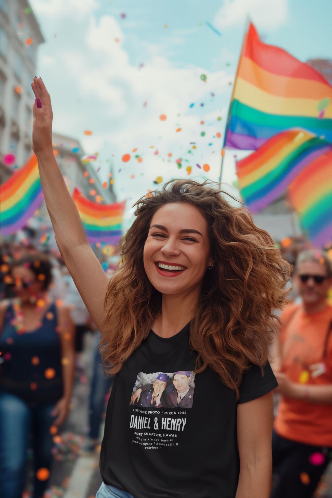 Paire 014 | Vintage 1943 Daniel & Henry T-shirt | Fort Shafter, Hawaii ...