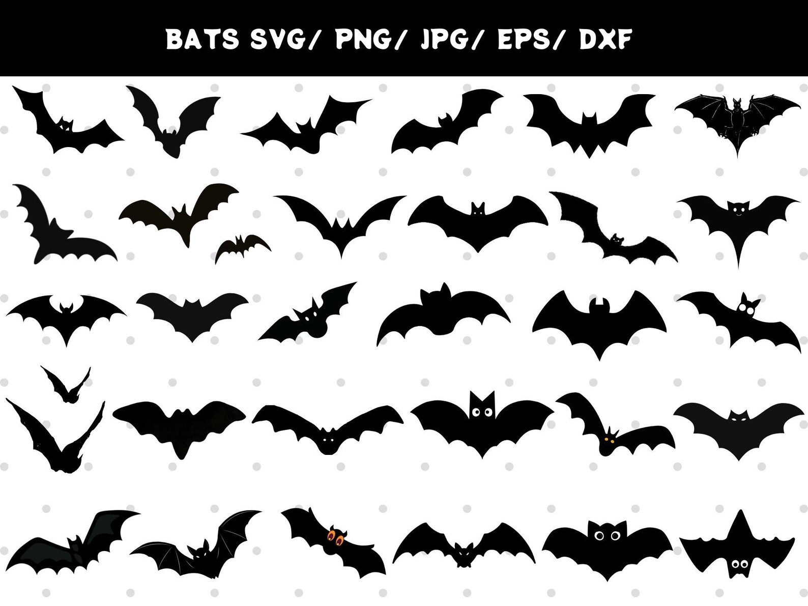 Bat SVG Bundle, Halloween Bat SVG, Bat, Halloween, Night Bat SVG, Png ...