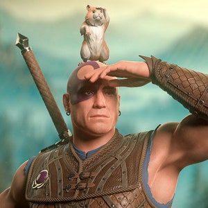 3d Printed Minsc - Etsy