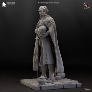 Figurine Needle Knight Leda 22cm / 8.66in (painted) - Elden Ring- 3D ...