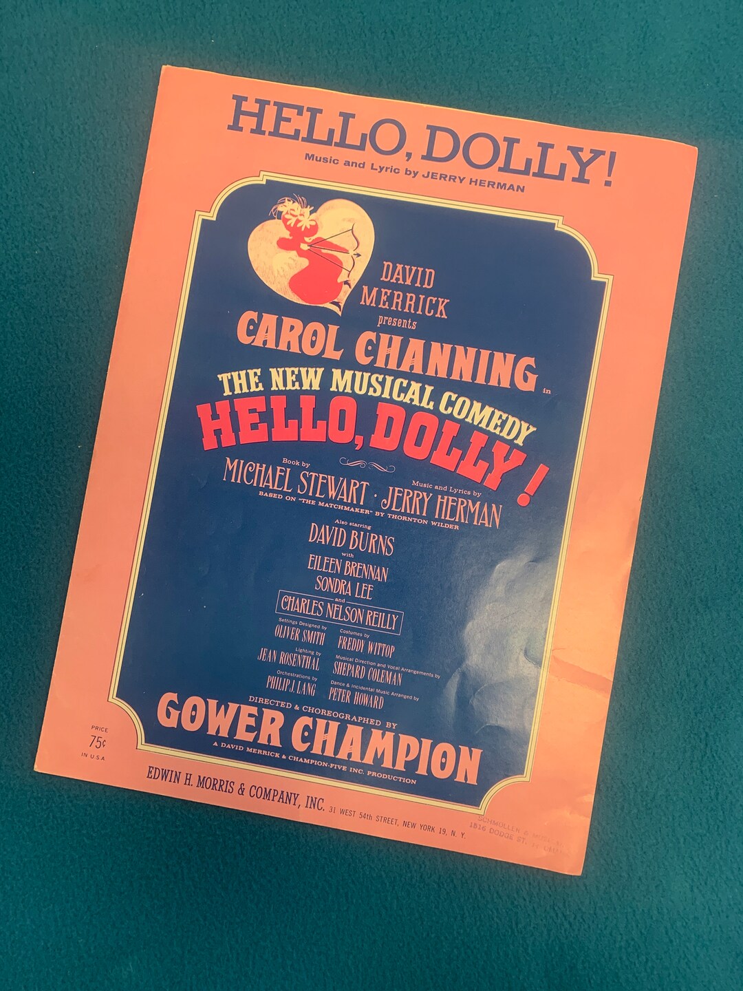 Hello Dolly Sheet Music - Carol Channing - Etsy