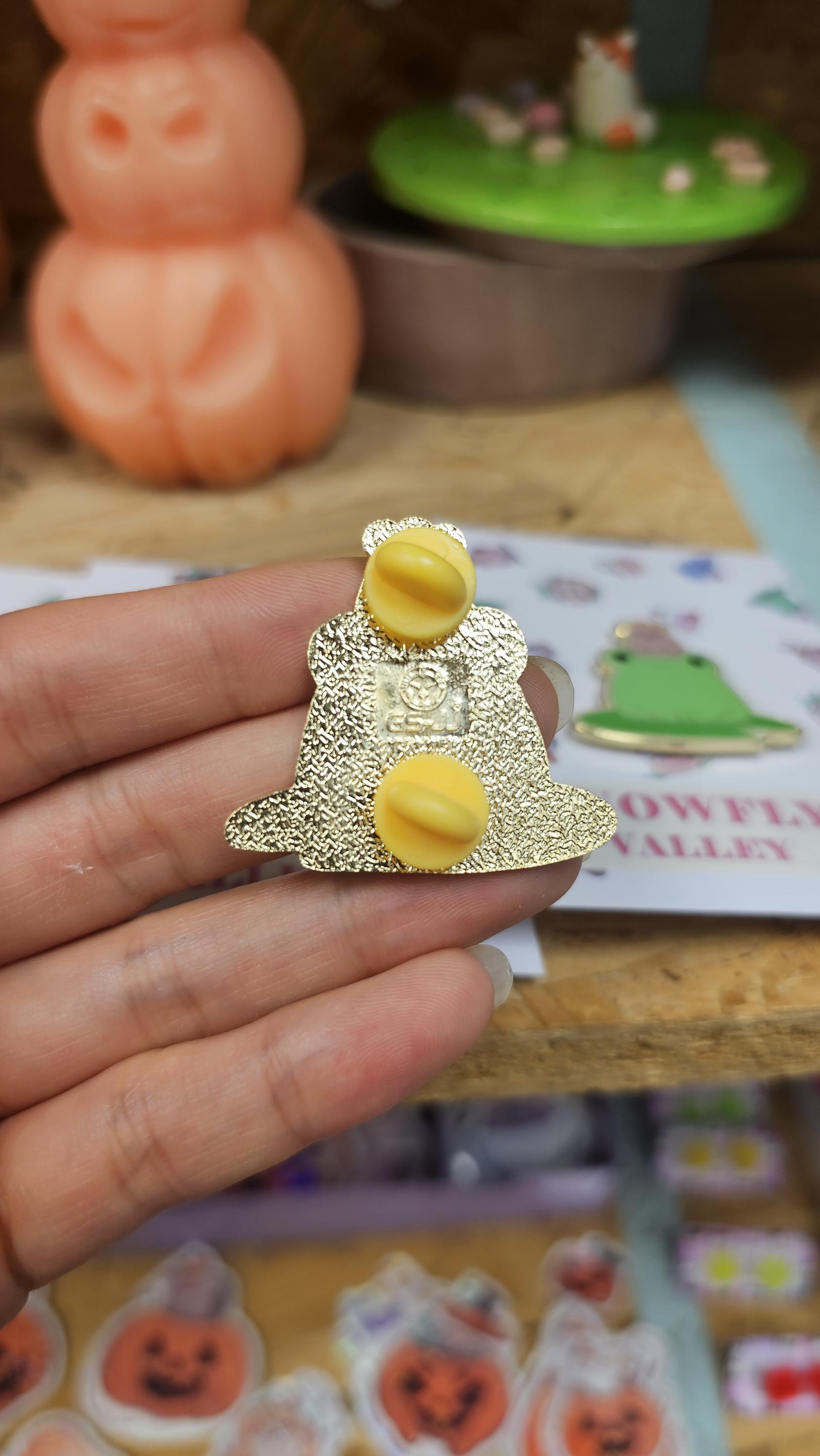 Capybara Gold Enamel Pins - Etsy