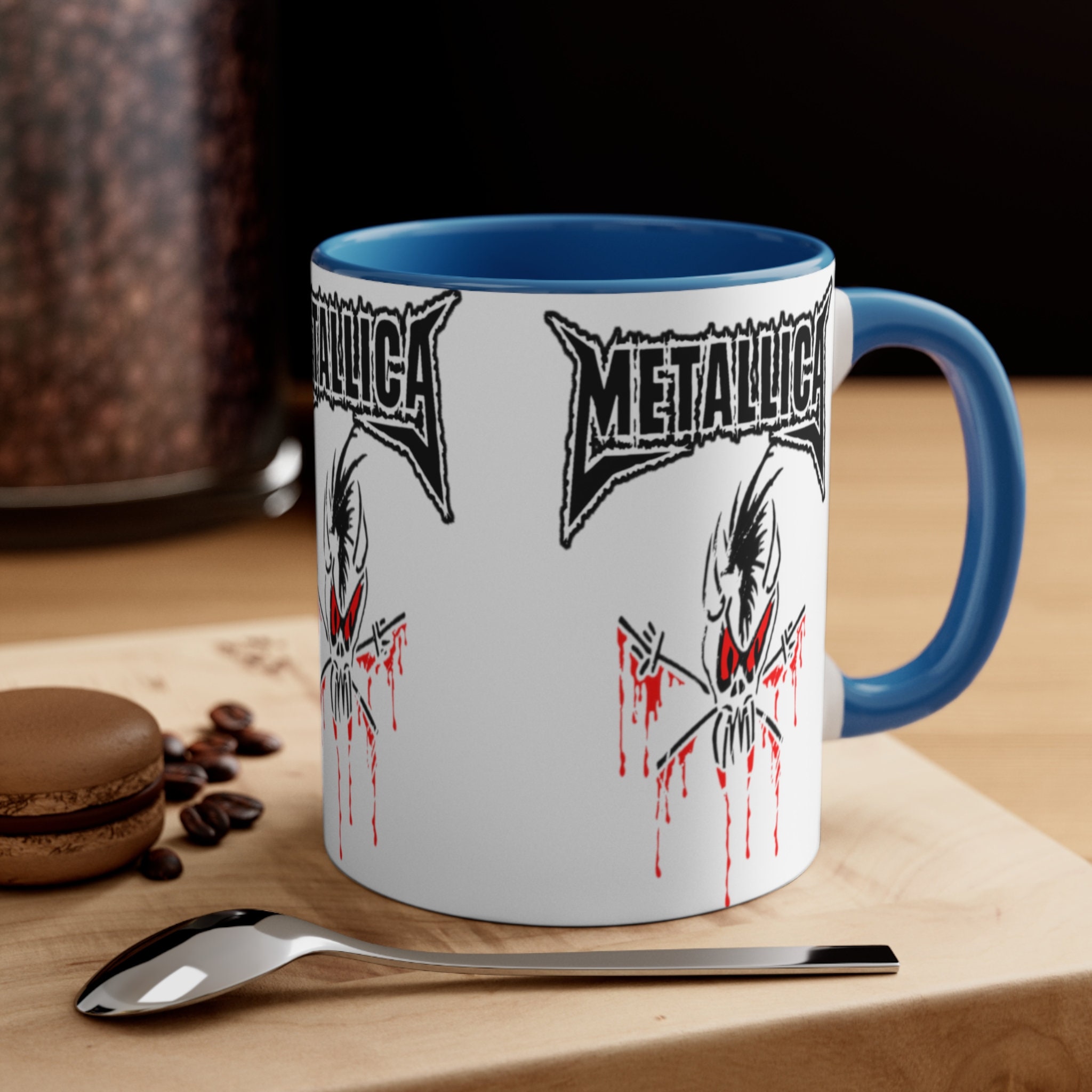 Metalica, Metallica, Metalica, Metal, Helvetica, Hellvetica Coffee Mug ...